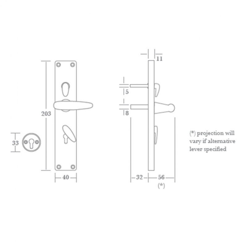1218 3R35 Locking Latch | Frank Allart