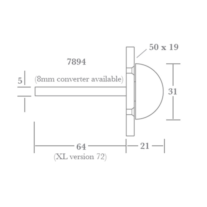 7894 Thumb Turn | Frank Allart