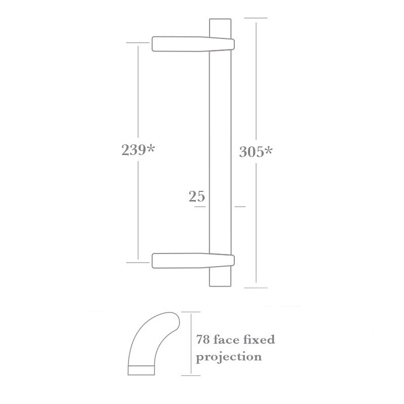8067 Tall Finial Pull Handle - Face Fix Version | Frank Allart