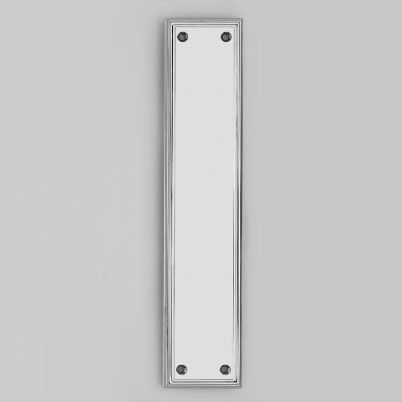 6080 Finger Plate / Pull Handle Back Plate | Frank Allart