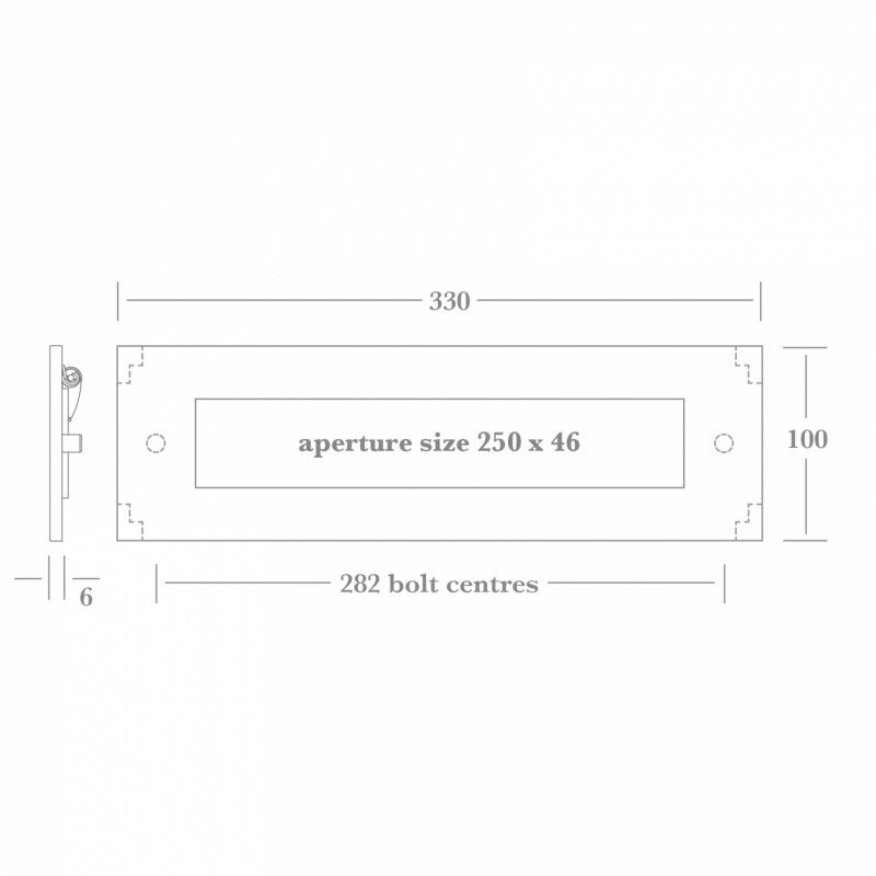 3391 Letter Plate | Frank Allart