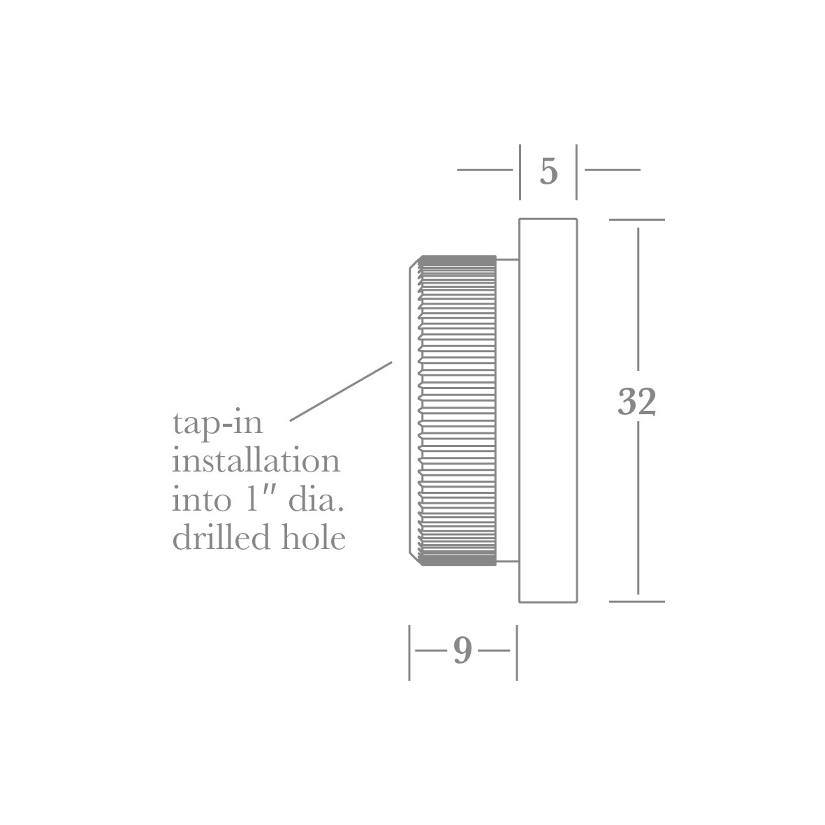 7851G02 Precision Trim Collar - Diamond Knurl | Frank Allart
