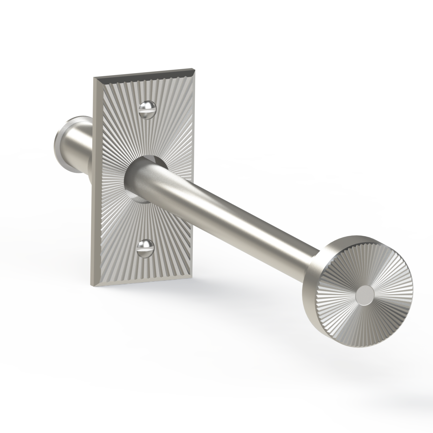 4868GR Garment Rod Rectangular Plate - Face Fixed | Frank Allart