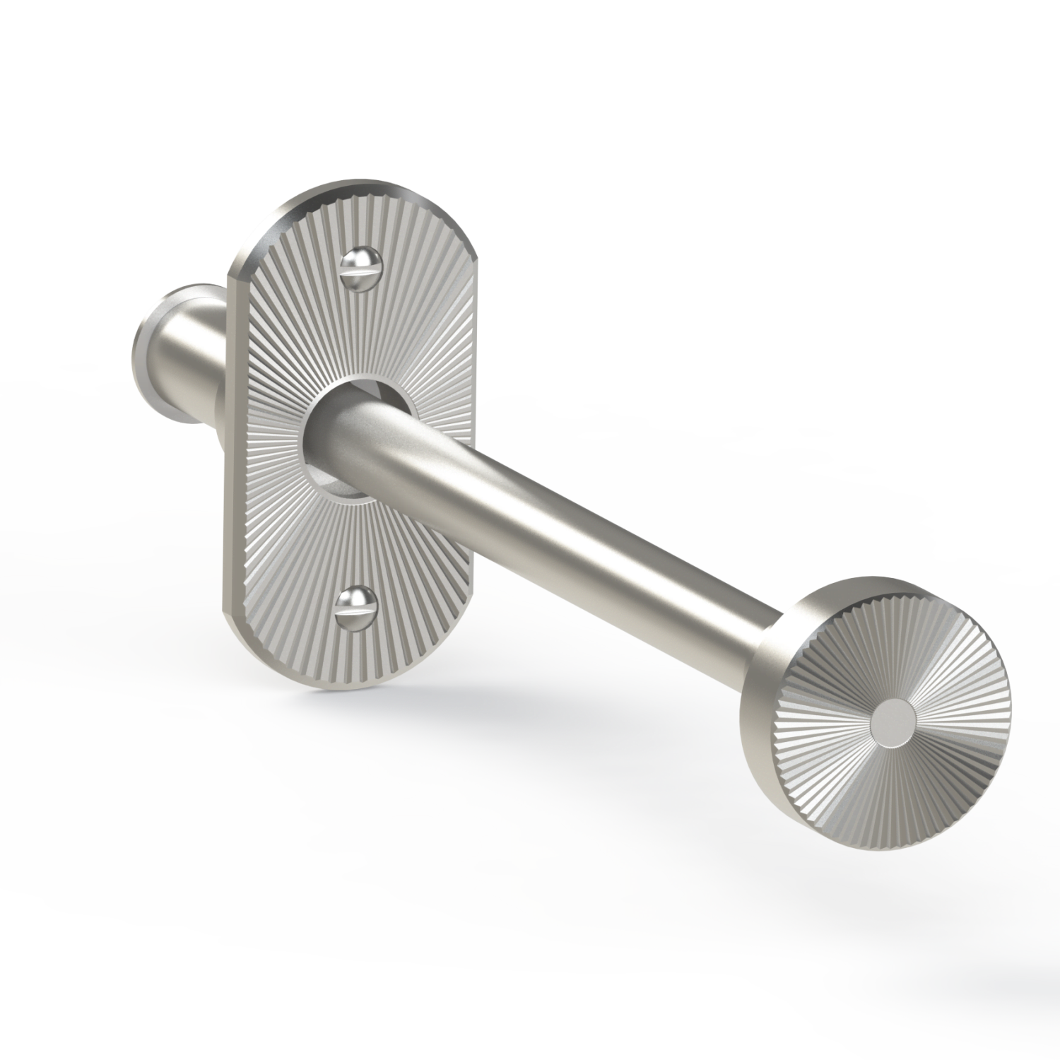 5168GR Garment Rod Rectangular Plate - Face Fixed | Frank Allart