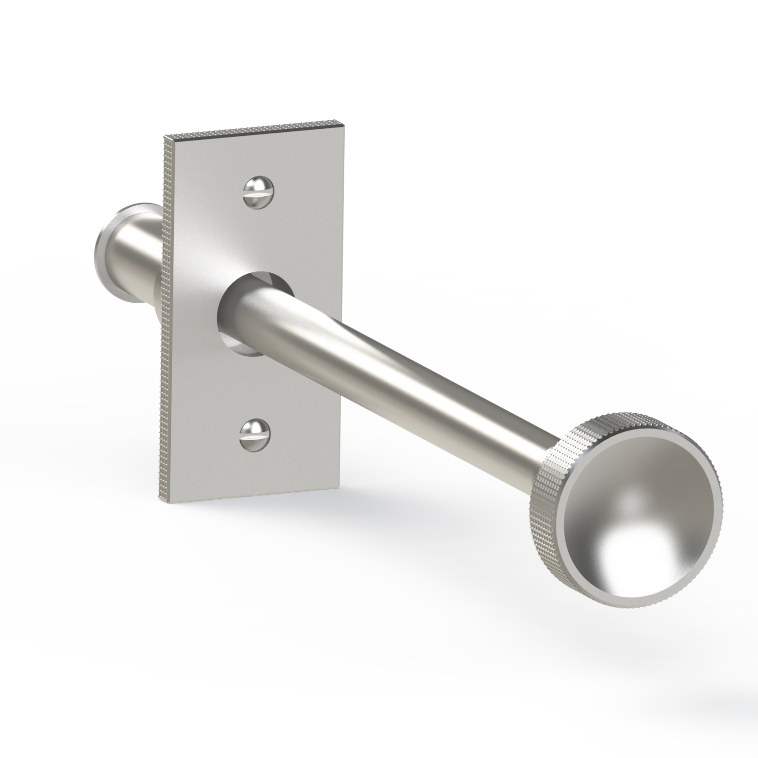 8268GR Garment Rod Rectangular Plate - Face Fixed | Frank Allart