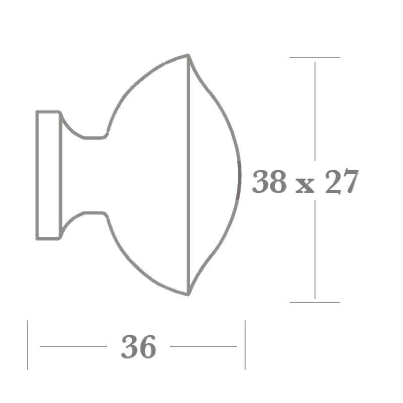 T62 Large Domed Oval Turn | Frank Allart