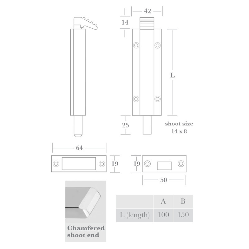 6492 Foot Bolt | Frank Allart