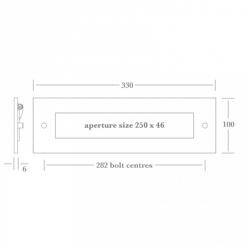 3354 Letter Plate | Frank Allart