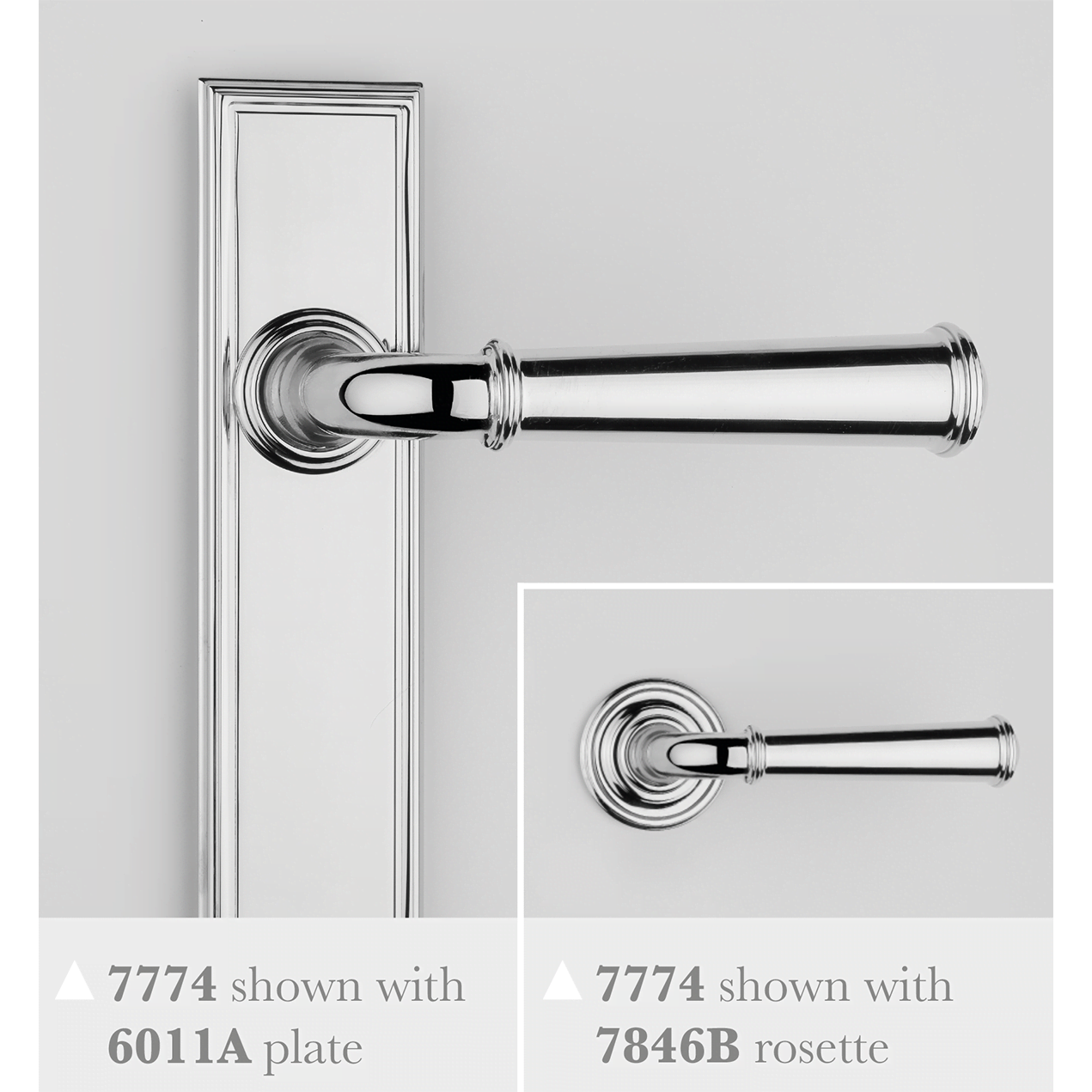 7774 Select Door Lever | Frank Allart