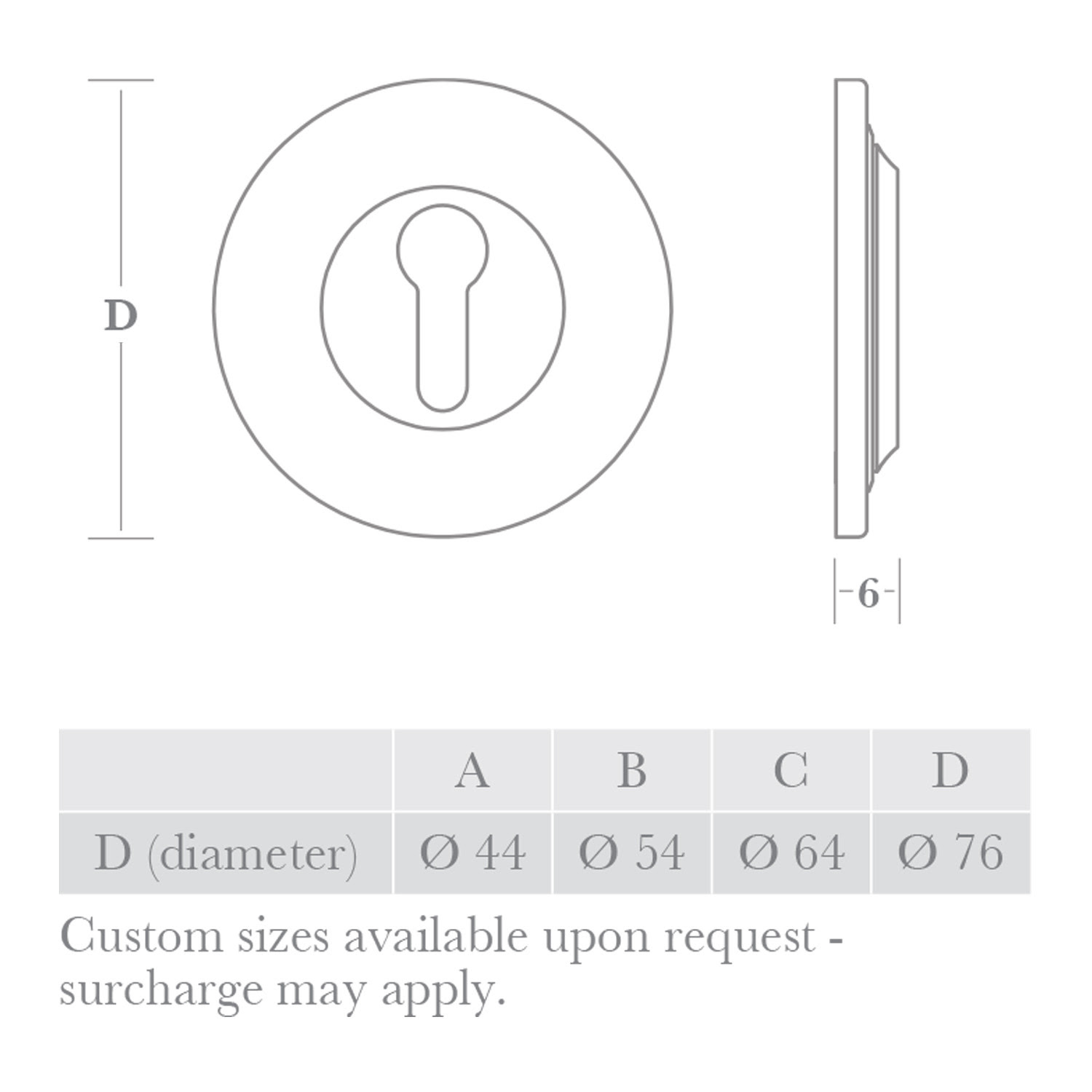 7576 Escutcheon | Frank Allart