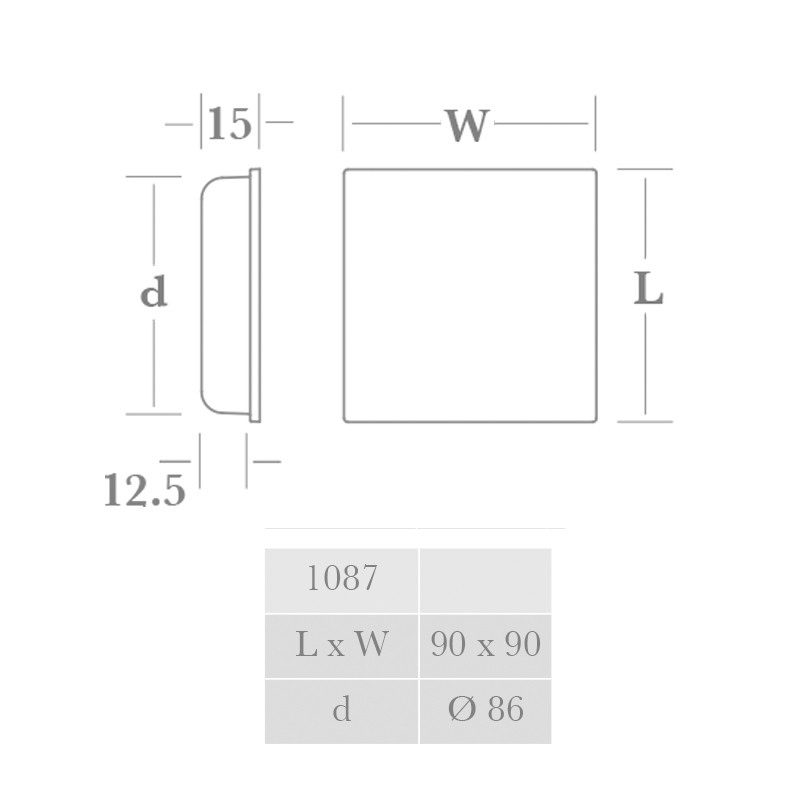 1087 Flush Ring Handle | Frank Allart