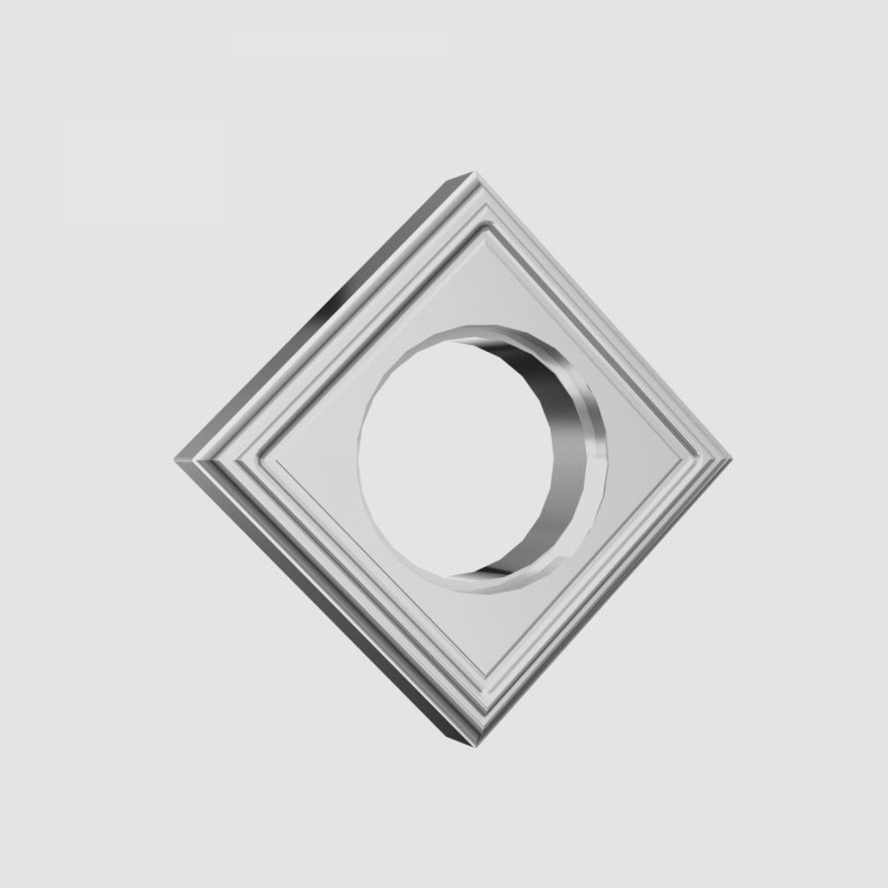 6002ADC Square/Diamond Collar | Frank Allart