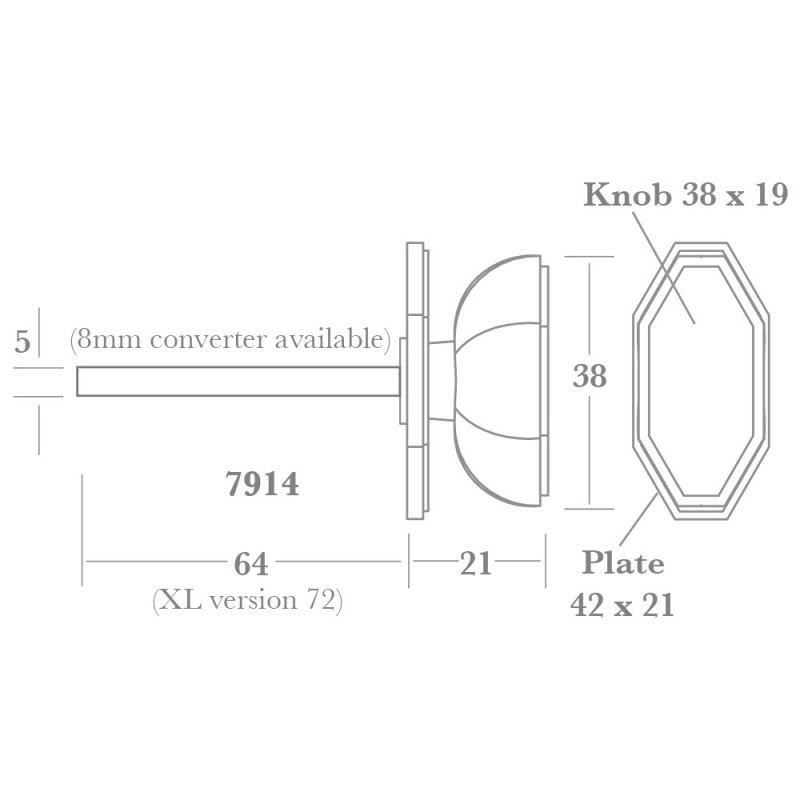 7914 Thumb Turn | Frank Allart