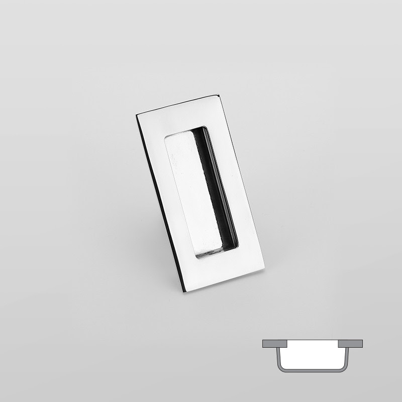 2713 Flush Pull - Traditional Lipped Design | Frank Allart